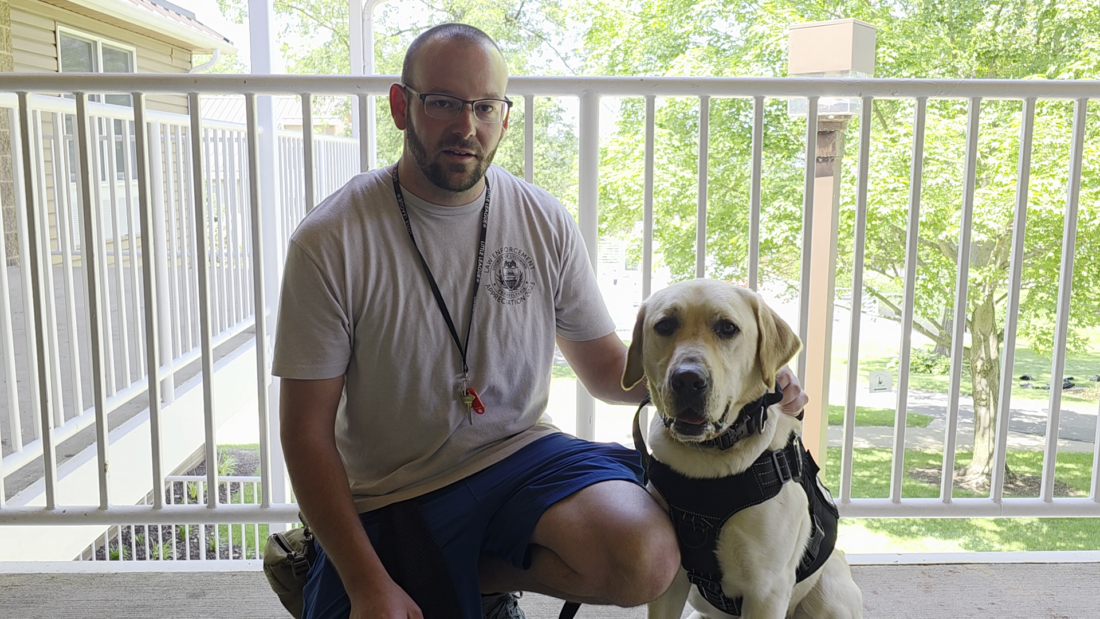 Lycoming County receives electronic storage detection canine, Doug ...